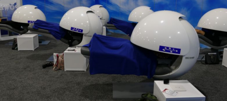 World’s largest EnergyPod installation - MetroNaps